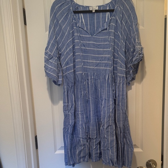 Signature by Robbie Bee | Dresses | Signature By Robbie Bee Blue And ...